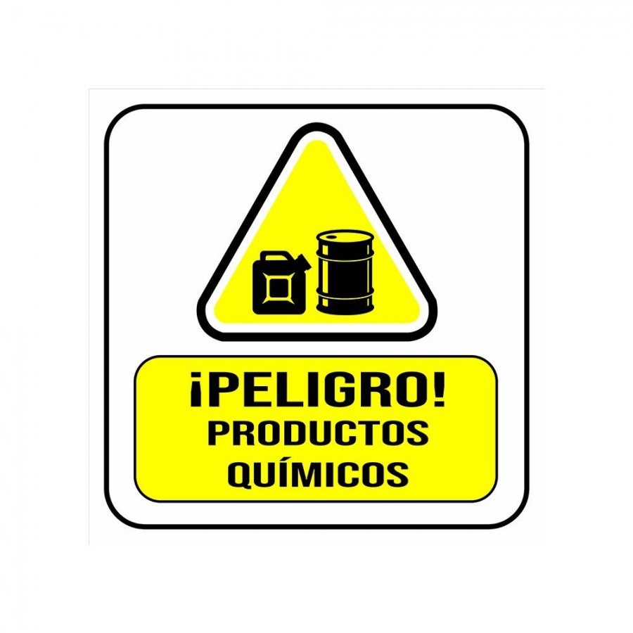 Letrero con poste lámina galvanizada impresión digital (Peligro ...