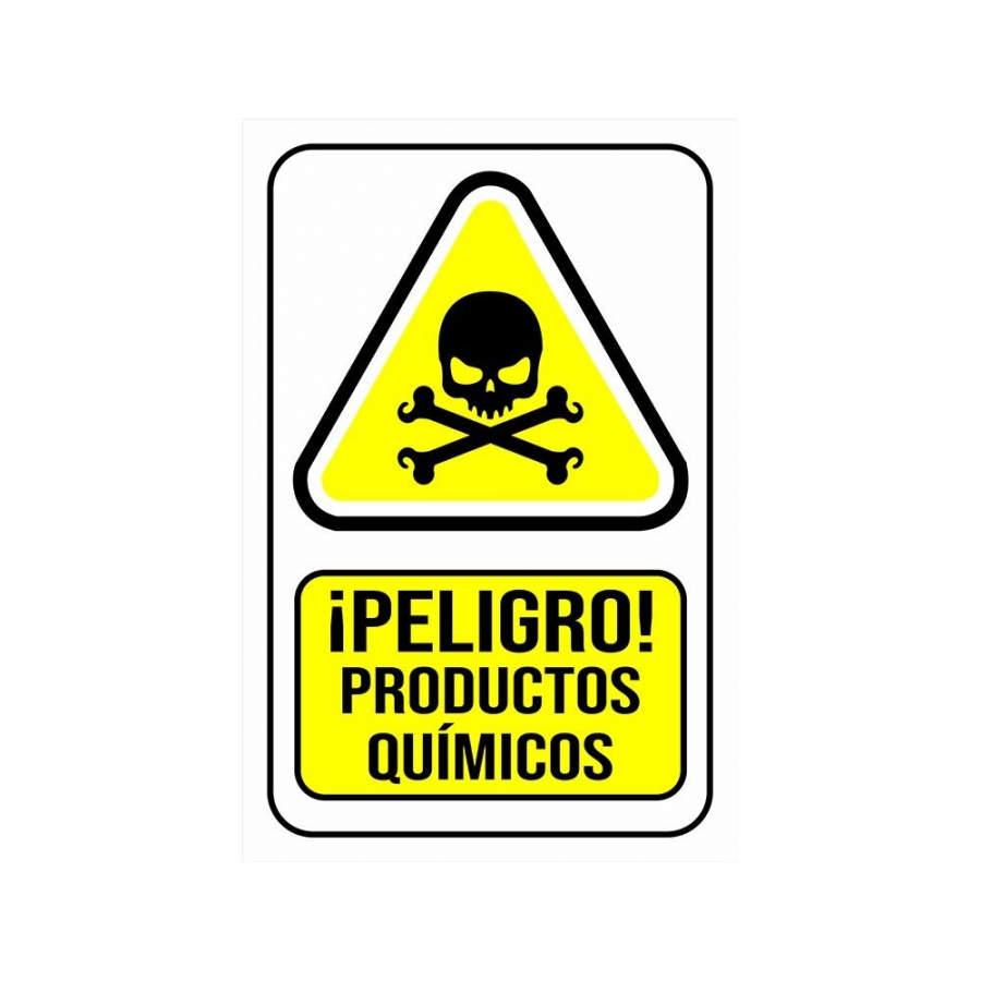 Letrero con poste lámina galvanizada impresión digital (Peligro ...