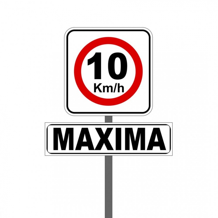 Letrero reglamentario tipo poste alta intensidad prismático con retazo ...