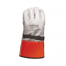 Guante de cuero protector dieléctrico