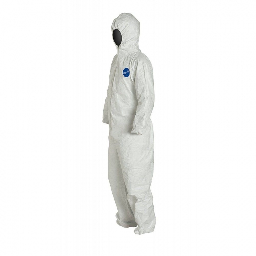 Overol desechable con tela transpirable “Tyvek 400”