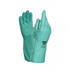 Guante de nitrilo flocado 15 mil “Ultranitril”