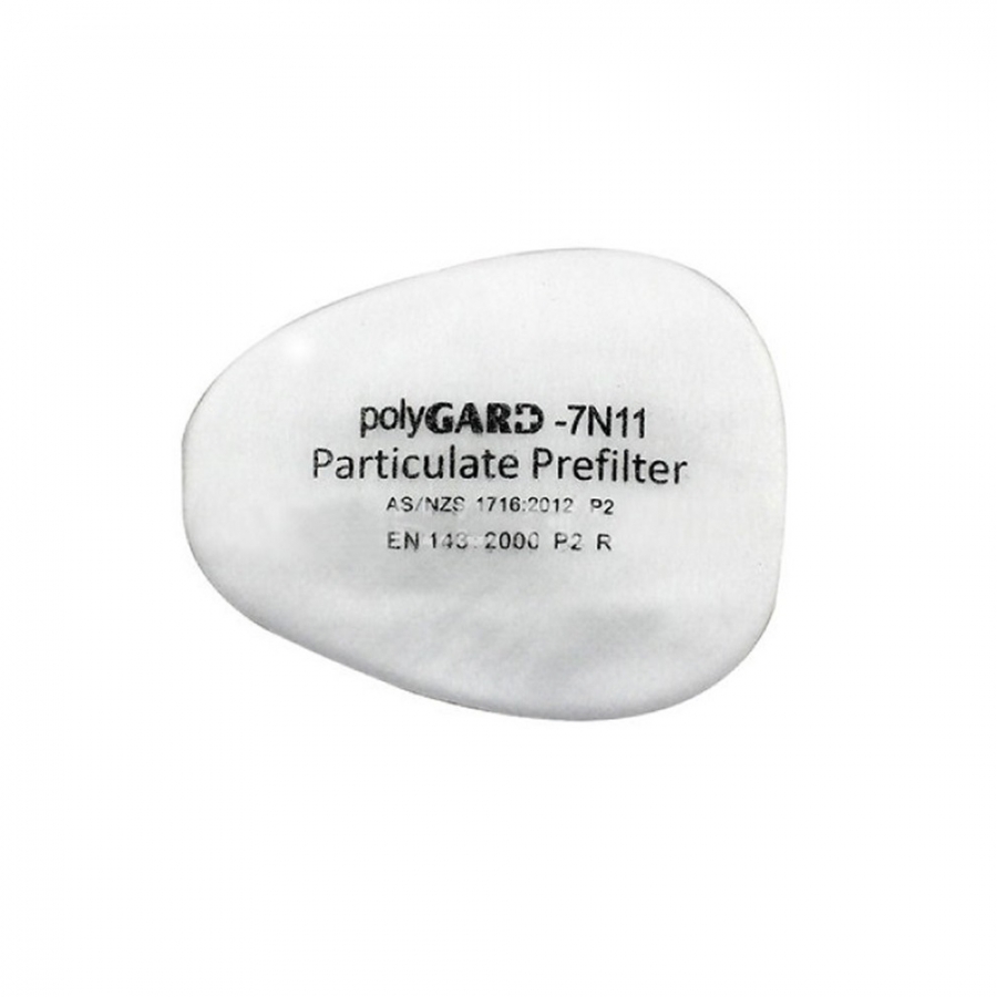 Pre-filtro contra partículas P2R, Polygard (paquete 10 uds)