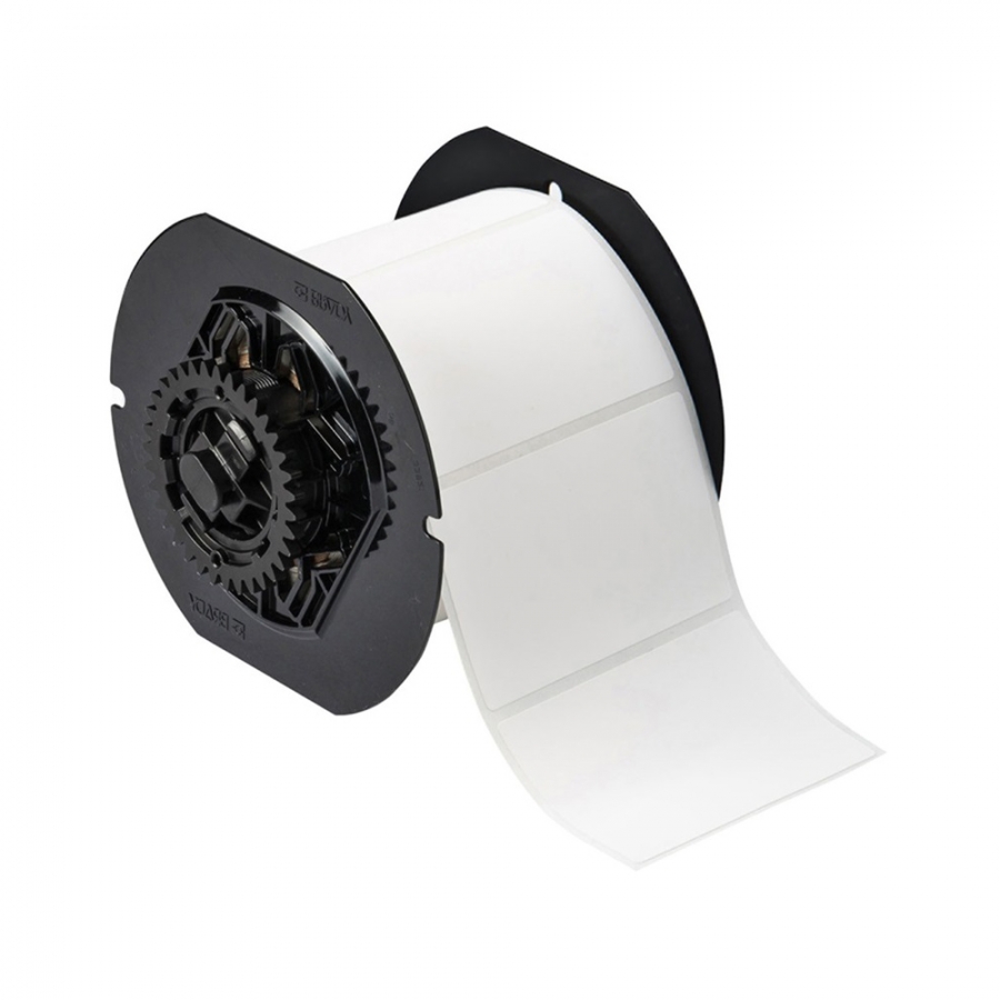 Rollo 500 etiquetas adhesiva, de papel cod. B33, 2” x 3”