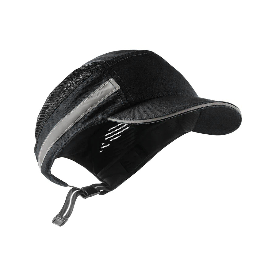 Gorra industrial contra impactos de visera corta