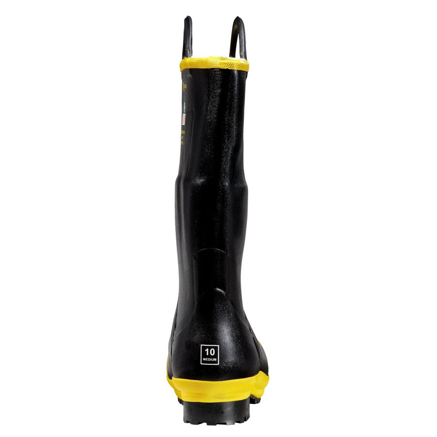 Bota para bombero con puntera y plantilla de 16'' norma NFPA 1971 & 1992