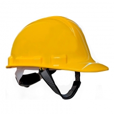 Cascos de seguridad con suspensión tipo “ratchet” y barbiquejo