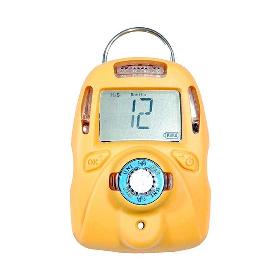 Detector de gas para sulfuro de hidrógeno (H2S) 2 años libre de mantenimiento, serie UNI