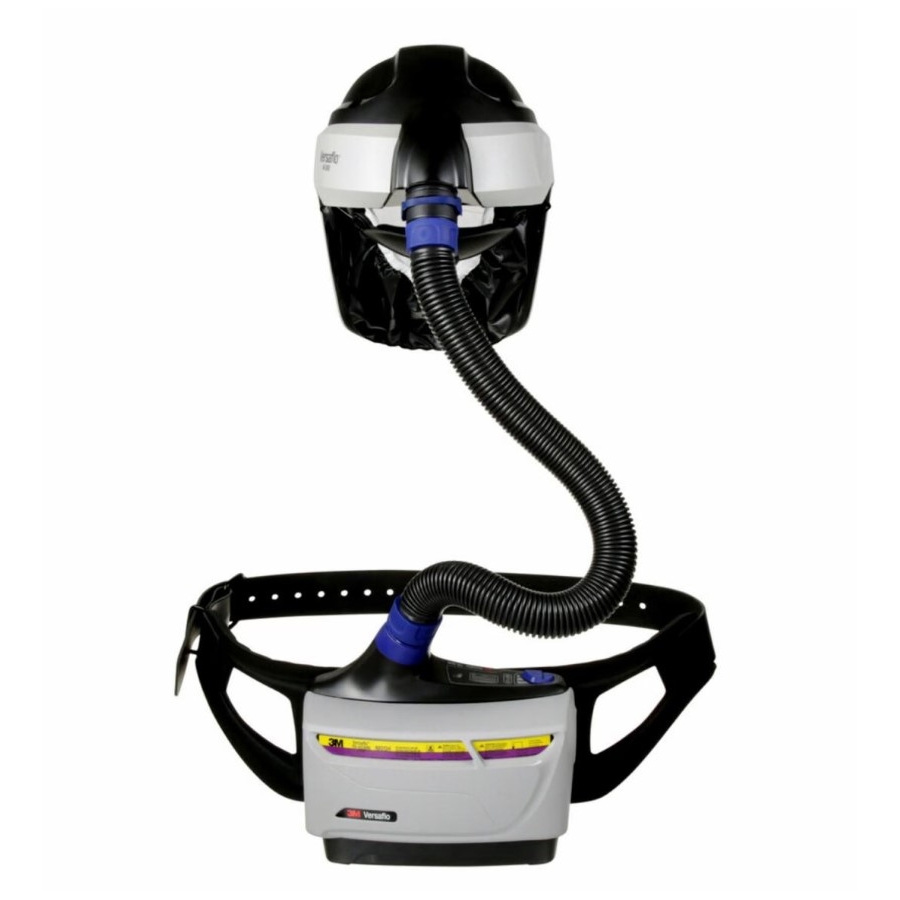 Kit purificador de aire motorizado PAPR, con casco, cargador y batería “Versaflo”