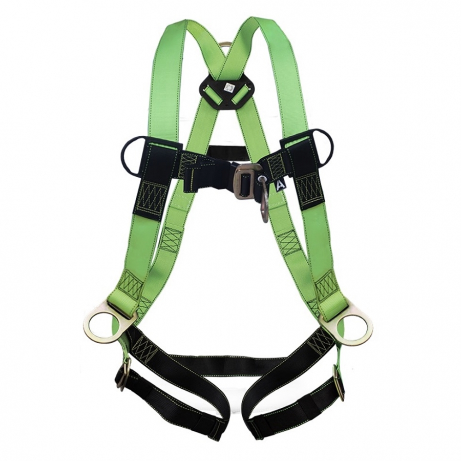 Arnés de cuerpo completo en "H" de 4 argollas